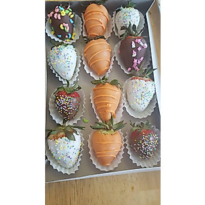 Decony Mini White Baking Cups Cupcake Liners ,candy cups - 1" X 3/4" ideal use for holding truffles , chocolate covered strawberries , candy and nuts - 1000 pc.