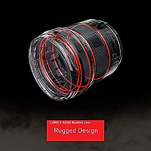 Panasonic LUMIX S5 Full Frame Mirrorless Camera (DC-S5BODY) and LUMIX S 20-60mm F3.5-5.6 L Mount Interchangeable Lens (S-R2060)