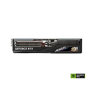 GIGABYTE GV-N4090AORUS M-24GD AORUS GeForce RTX 4090 Master 24G Graphics Card, 3X WINDFORCE Fans, 24GB 384-bit GDDR6X, Video Card