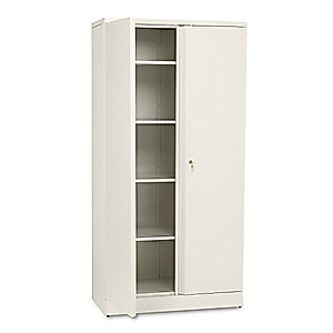 HON Metal Storage Cabinet 3 Shelves 36"W x 18"D x 42"H Putty