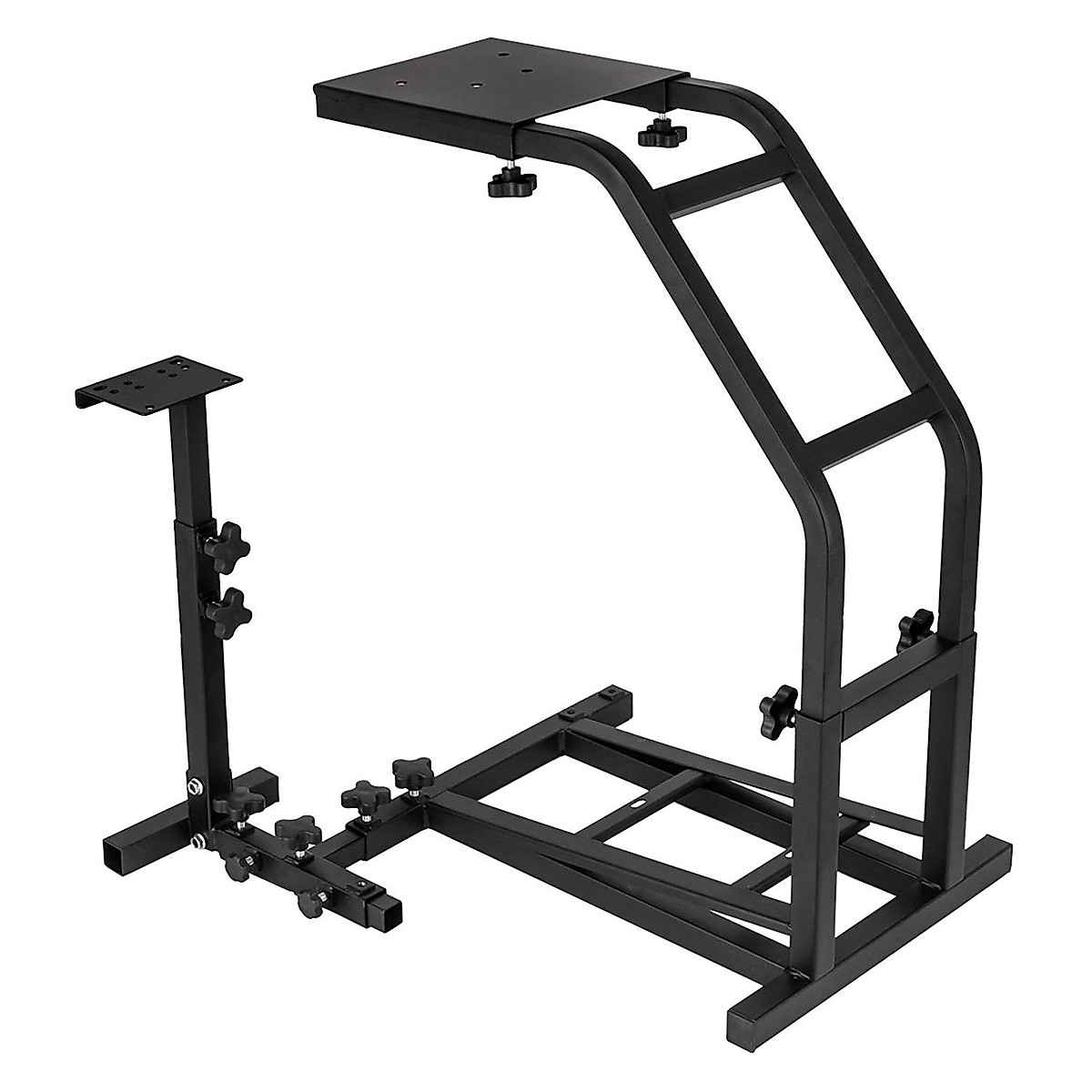 VEVOR Racing Simulator Cockpit Height Adjustable Racing Wheel Stand with fit for Logitech G25, G27, G29, G920 Racing Wheel and Pedals Not Included