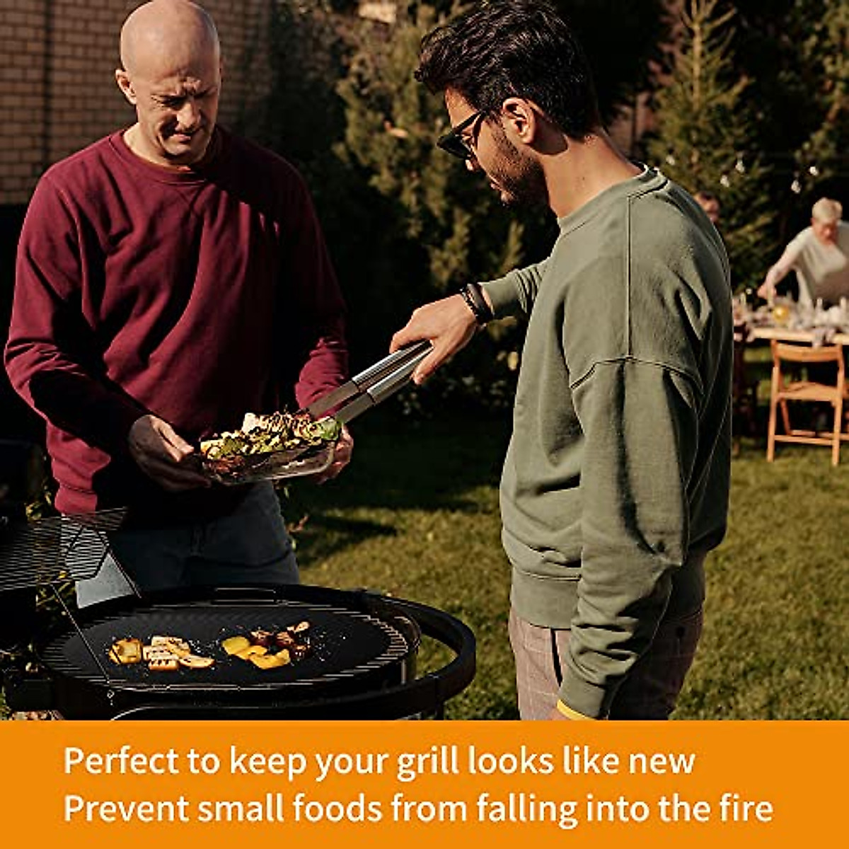 4 Pack Large Oven Liners for Bottom of Electric Gas Oven Reusable, Thick Heavy Duty Nonstick Teflon Oven Mat, Heat Resistant Grill Mats Outdoor, Easy to Clean Gas Stove Liners