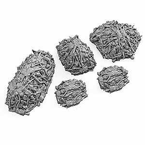 3DEGOS Necromancer Skull Corpse Piles DND Terrain 28mm for Dungeons and Dragons, D&D, Pathfinder, Warhammer 40k, RPG, Miniatures, Age of Sigmar, Tabletop, D and D, Dungeons and Dragons Gifts