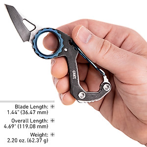 Columbia River Knife & Tool CRKT COMPANO 1.44" Plain Edge