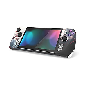 PlayVital 2 Set Protective Skin Decal for ROG Ally, Custom Stickers Vinyl Wraps for ROG Ally Handheld Gaming Console - Killing Clown