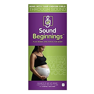 Sound Beginnings Audio Monitor, White, Medium Size C