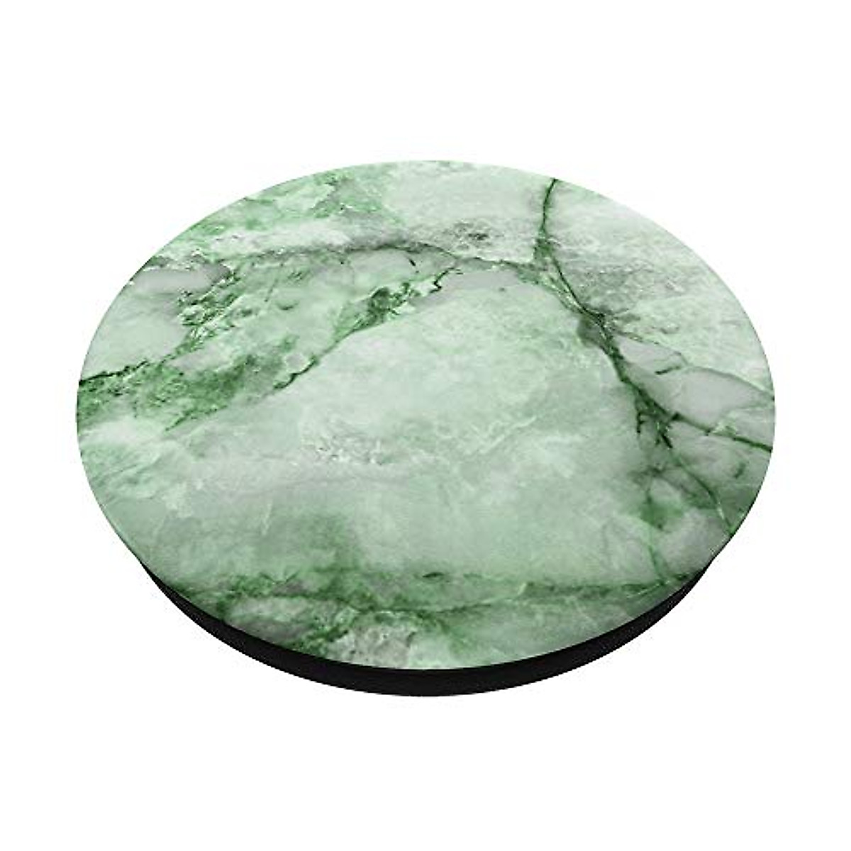 Brave New Green Marble-Look - Simple Elegant Calm Modern PopSockets PopGrip: Swappable Grip for Phones & Tablets