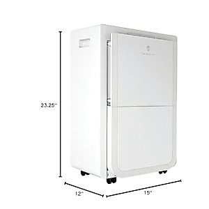 Friedrich Air D35B1A 35-Pint Dehumidifier with Built-In Pump for Up to 800 Sq. Ft.
