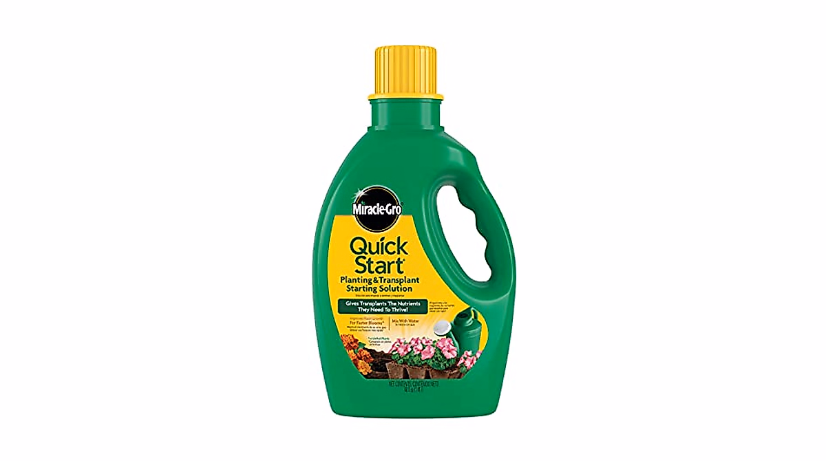 Miracle-Gro Quick Start Planting & Transplant Starting Solution 48 fl ...