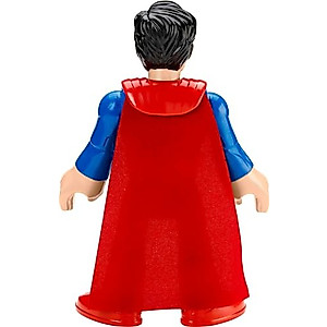 DC Super Friends Imaginext DC Super Friends Superman Xl Toy 10-In Figure with Fabric Cape for Preschool Kids Ages 3+ Years