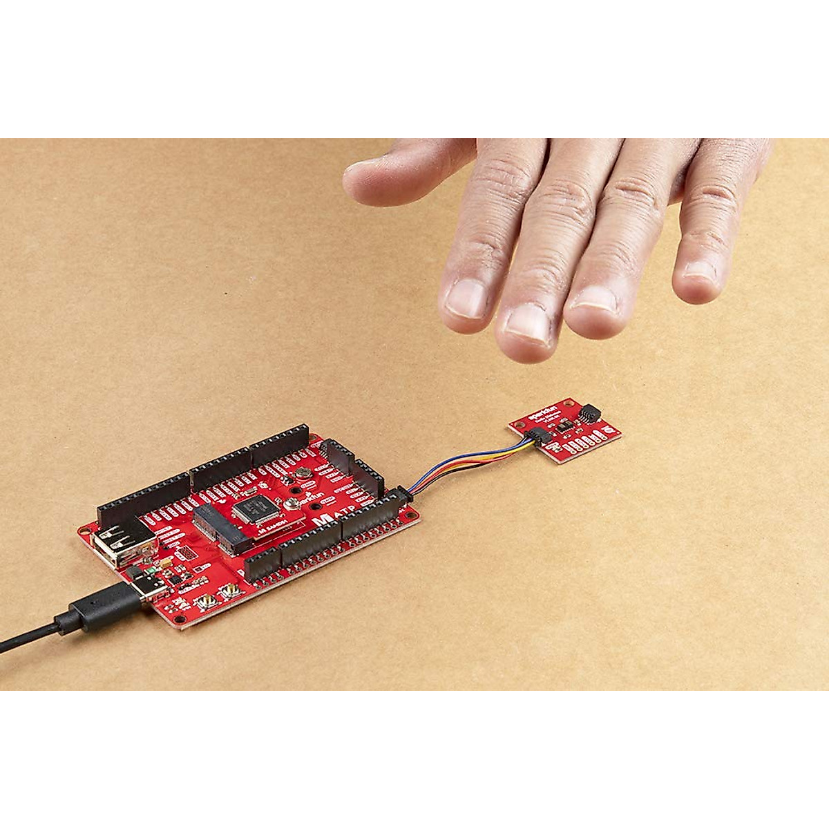 SparkFun MicroMod SAMD51 Processor - Modular Interface Ecosystem Connects SAMD51 microcontroller Processor Board Compatible with Various Carrier Board peripherals