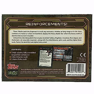 BattleTech Clan Heavy Battle Star - Miniatures Wargame for 2+ Players, Ages 14+, 1.5 Hours+ Play Time - Classic Mech Warfare Collection by Catalyst Game Labs