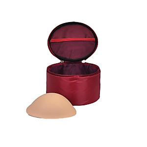 Nearly Me - #985 Super Soft Ultra Lite Wt Full Triangle Silicone Mastectomy Breast Form (Size: 12) Beige