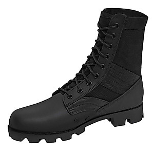 Rothco 8'' GI Type Jungle Boot, Black, 10