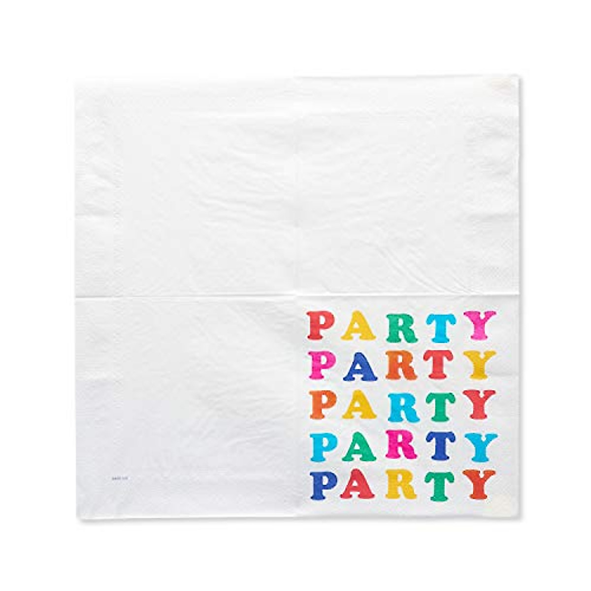 American Greetings Rainbow Party Supplies, Lunch Napkins (50-Count)