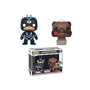 Funko San Diego Comic-Con 2018 Pop! Marvel Teleporting Lockjaw & Black Bolt Vinyl Figure Two Pack
