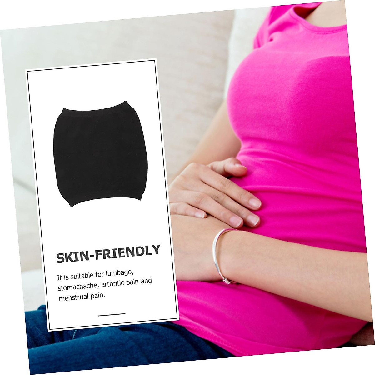 Healeved 3pcs waist support waist warmer waist strap comfy brace massaging heating pad Sweat Band Strap Lumbar Support Belt Stabilizer Lumbar Belt Lumbar Warmer massage waistline