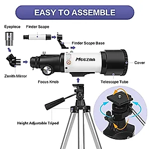 MEEZAA Telescope 70400