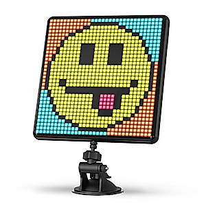 Divoom Pixoo-Max Pixel Display, APP Cellphone Control Display with 32 X 32 Programmable LED Screen for Home Decoration, Business Advertisement
