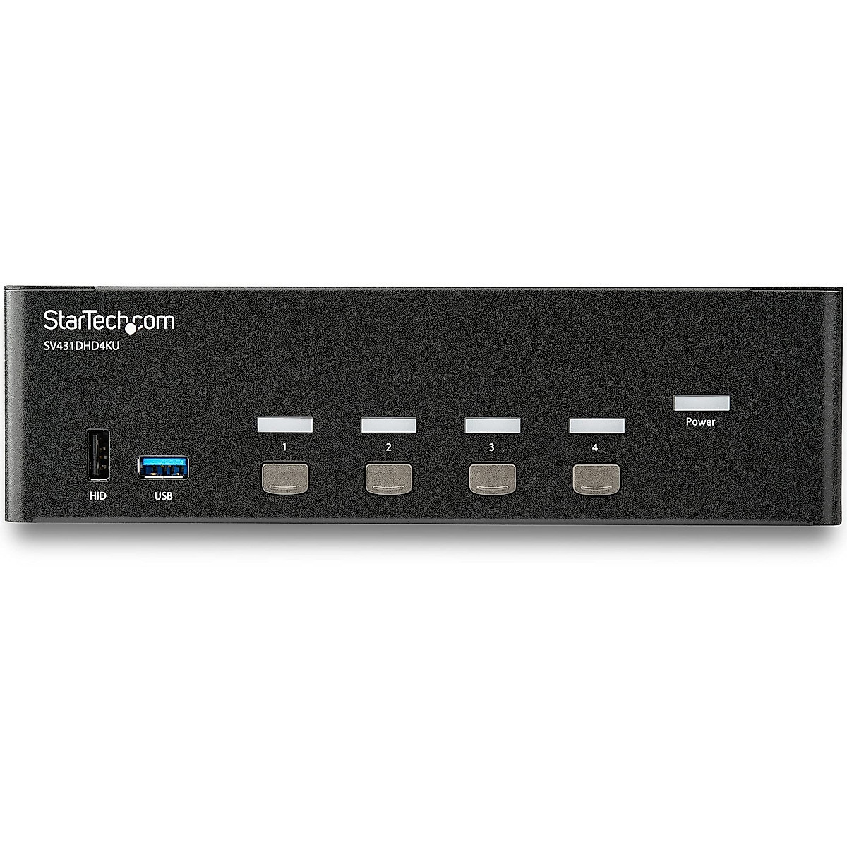 StarTech.com StarTech.com 4-Port Dual Monitor HDMI KVM Switch with Audio & USB 3.0 hub - 4K 30Hz - 4 PC Mac Computer KVM Switch Box for HDMI Display , TAA (SV431DHD4KU)