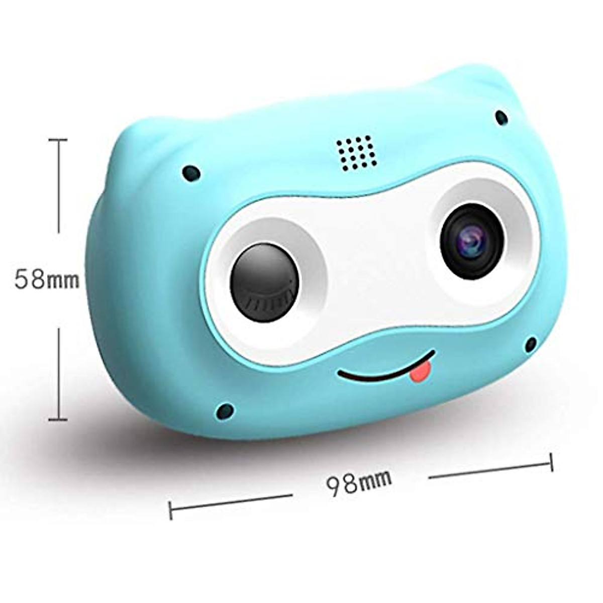 LKYBOA Children Camera Digital - Kids Mini Camera Toy Birthday Gift Portable（Blue,Pink） (Color : Pink)