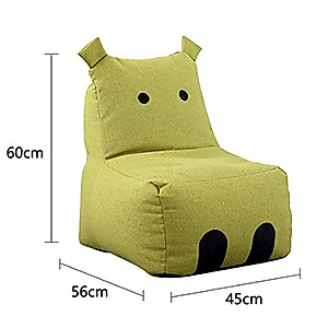 SJYDQ Lazy Sofa Seat Princess Cute Cartoon Reading Area Kindergarten Small Sofa Reading Single Tatami