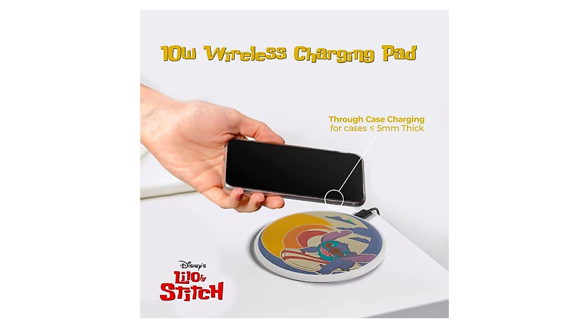 Lilo & Stitch Wireless Charging Pad | Disney Qi Charger