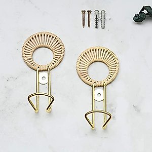 MBVBN Wall Hooks Boho Decor Hooks for Hanging Towel Hooks Coat Hooks Boho Decor Wall Hooks for Hanging Key Hook Purse Hook Hat Hook