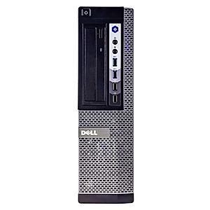 Dell Optiplex 7010 Business Desktop PC, Intel Core i5-3470 3.2GHz, 8GB RAM, 240GB SSD, Windows 10 Pro 64bit, 20 Monitor, RGB Keyboard and Mouse, RGB Speakers (Renewed)