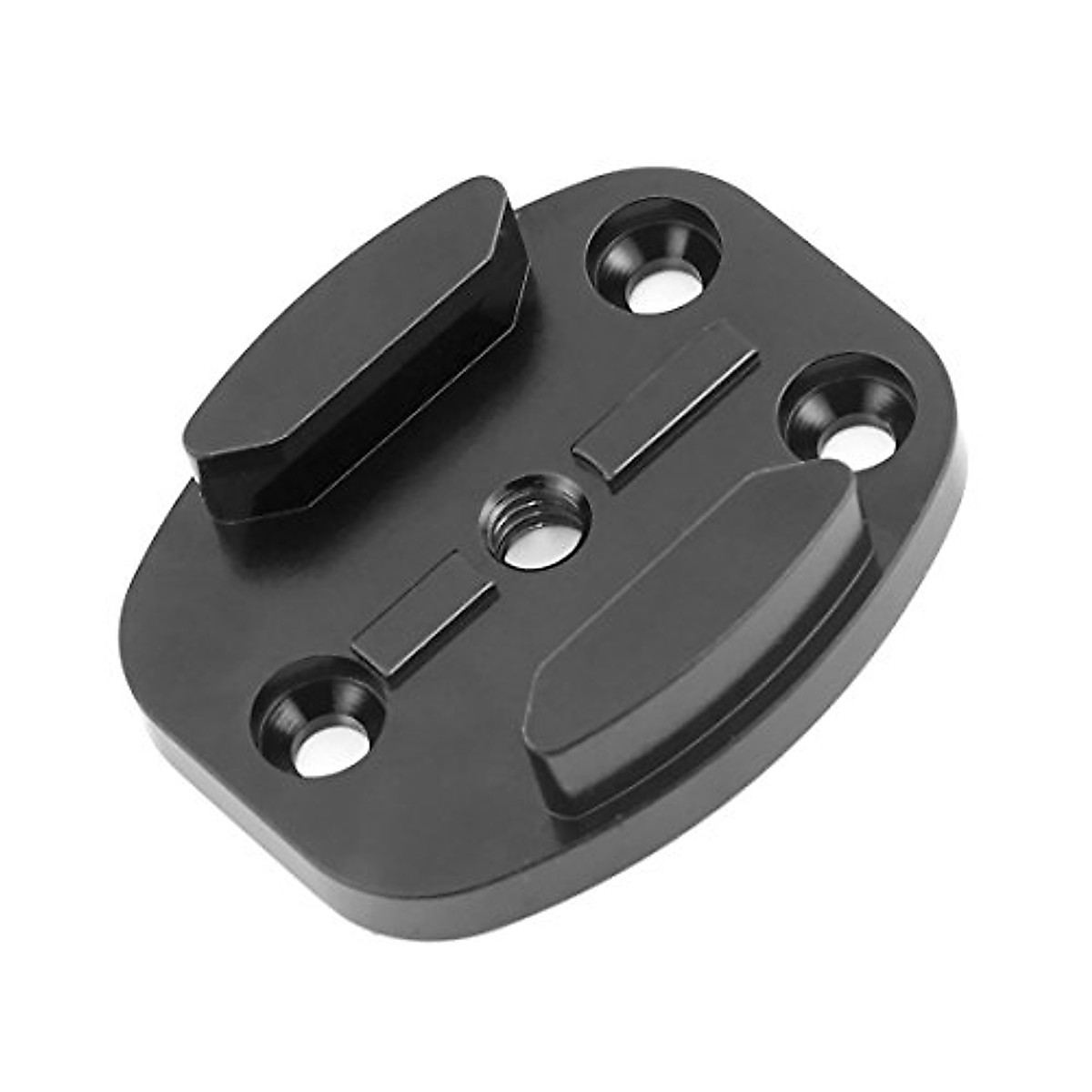 FEICHAO Aluminum CNC Quick Release Tripod Mount with 1/4 Adapter Buckle Base Interface Compatible for Hero 8 7 6 5 4 3 and Other Sports Camera (Surface Mount Board)