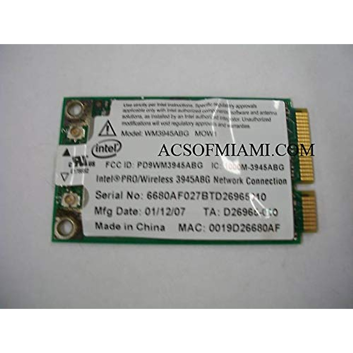 KI GLN01 002 WL-LAN 802 11A/ G I Replacement Parts