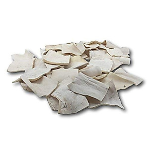 Top Dog Chews - Premium Beef Cheeks for Dogs (50 Pack), Thick Rawhide Chips, Training Dog Treats for Puppies, All-Natural Dog Chews for Small, Medium and Large Breeds