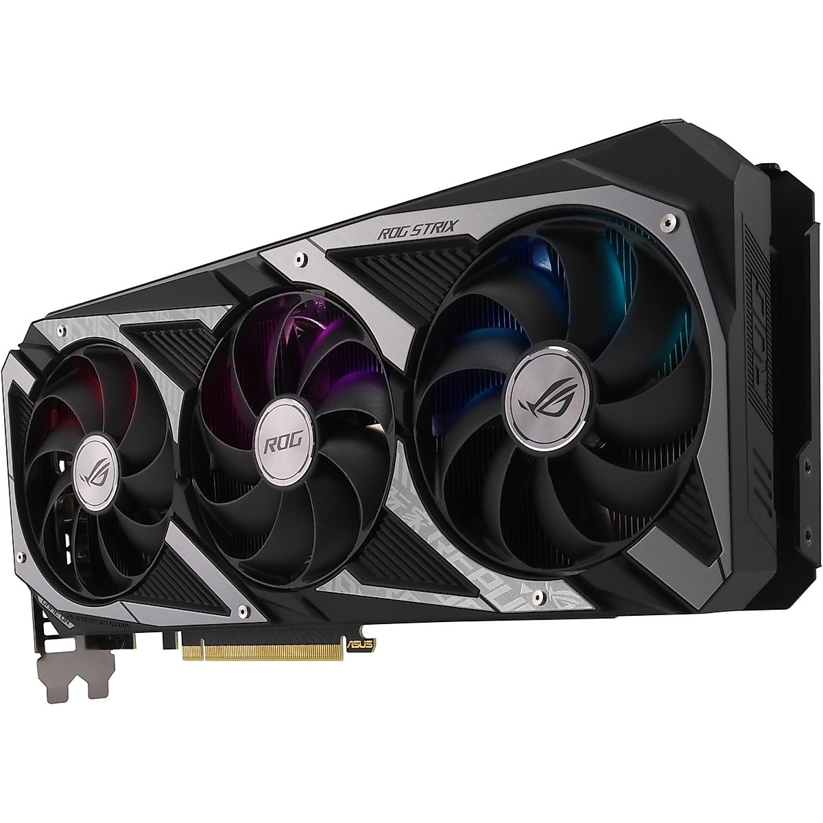 ASUS ROG Strix NVIDIA GeForce RTX 3060 V2 OC Edition Gaming Graphics Card (PCIe 4.0, 12GB GDDR6, HDMI 2.1, DisplayPort 1.4a, Axial-tech Fan Design, 2.7-Slot, Super Alloy Power II, GPU Tweak II)