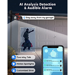 Bestsee Solar Security Camera Outdoor, 2K 360° View PTZ 2.4G Wireless Cameras for Home Security with Mobile App, Spotlight & Siren/3MP Color Night Vision/2-Way Talk/AI Motion Detection/SD/Cloud