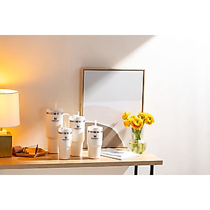 STANLEY Adventure Quencher Travel Tumbler 20oz Cream…