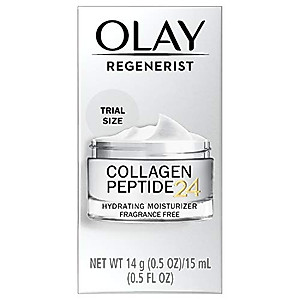 Olay New Regenerist Collagen Peptide 24 Face Moisturizer, Trial Size, 0.5 oz