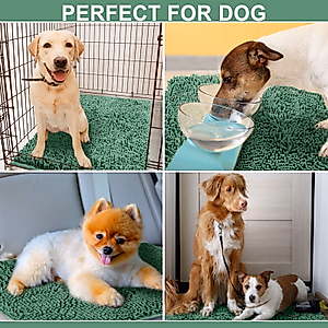 Chumia 3 Packs Guinea Pig Cage Liners Bedding Winter Warm Critter Nation Cage Liner for Rabbit Small Animals Cage Absorbent Pee Pad Supplies Bed Mat (Green,16 x 24 Inch)