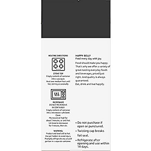 Amazon Brand - Happy Belly Reduced Sodium Chicken Broth, 2 pound (Pack of 1)