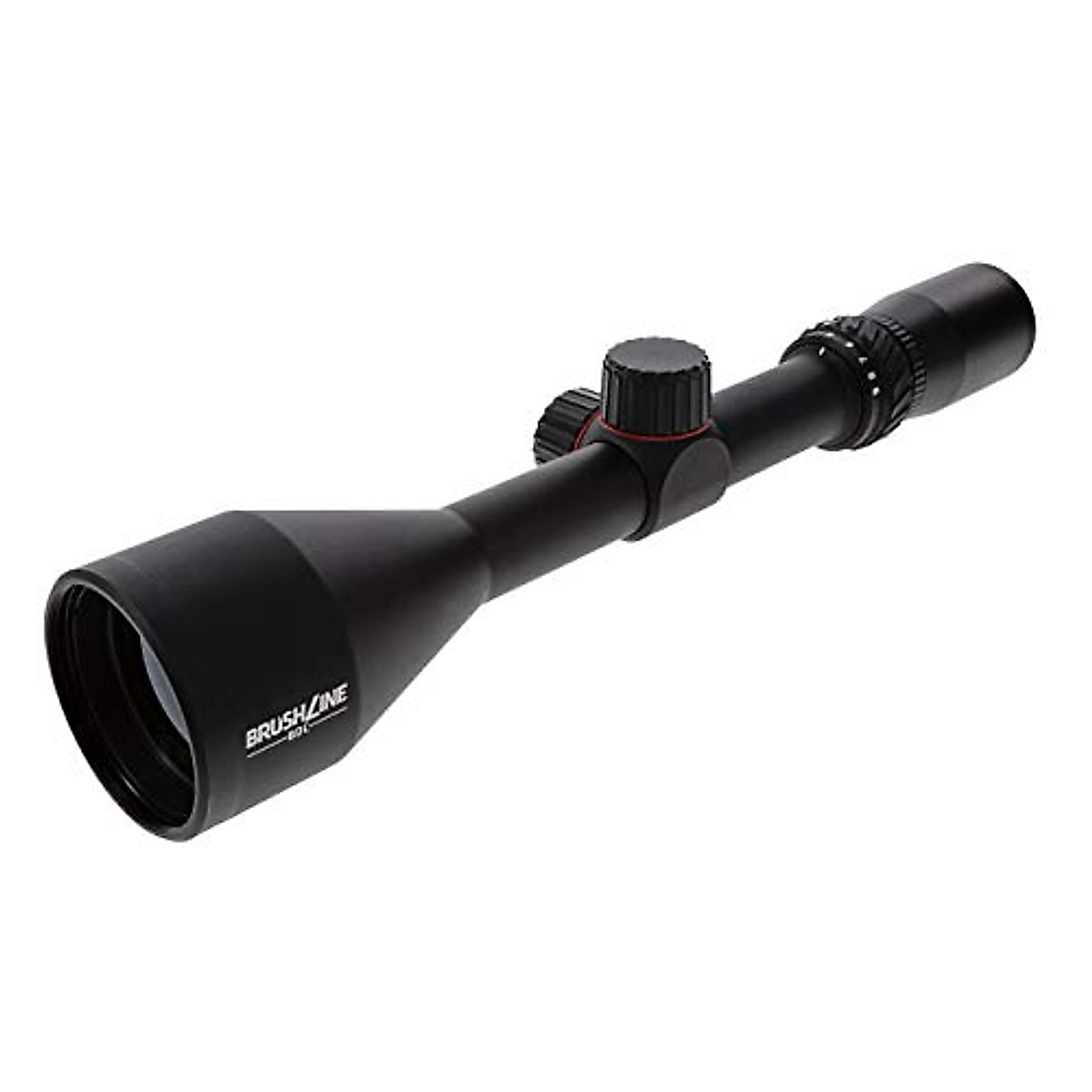 Crimson Trace Brushline 3-9x50mm Riflescope with SFP, BDC Reticle, Lightweight Solid Construction, Scope Caps and Lens Cloth for Hunting, Shooting and Outdoor