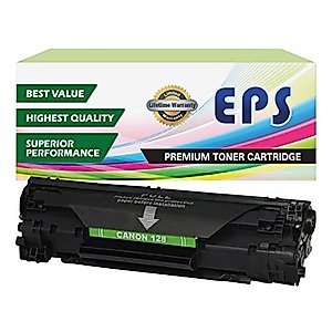 EPS Compatible Toner Cartridge Replacement for Canon 128 (Black)