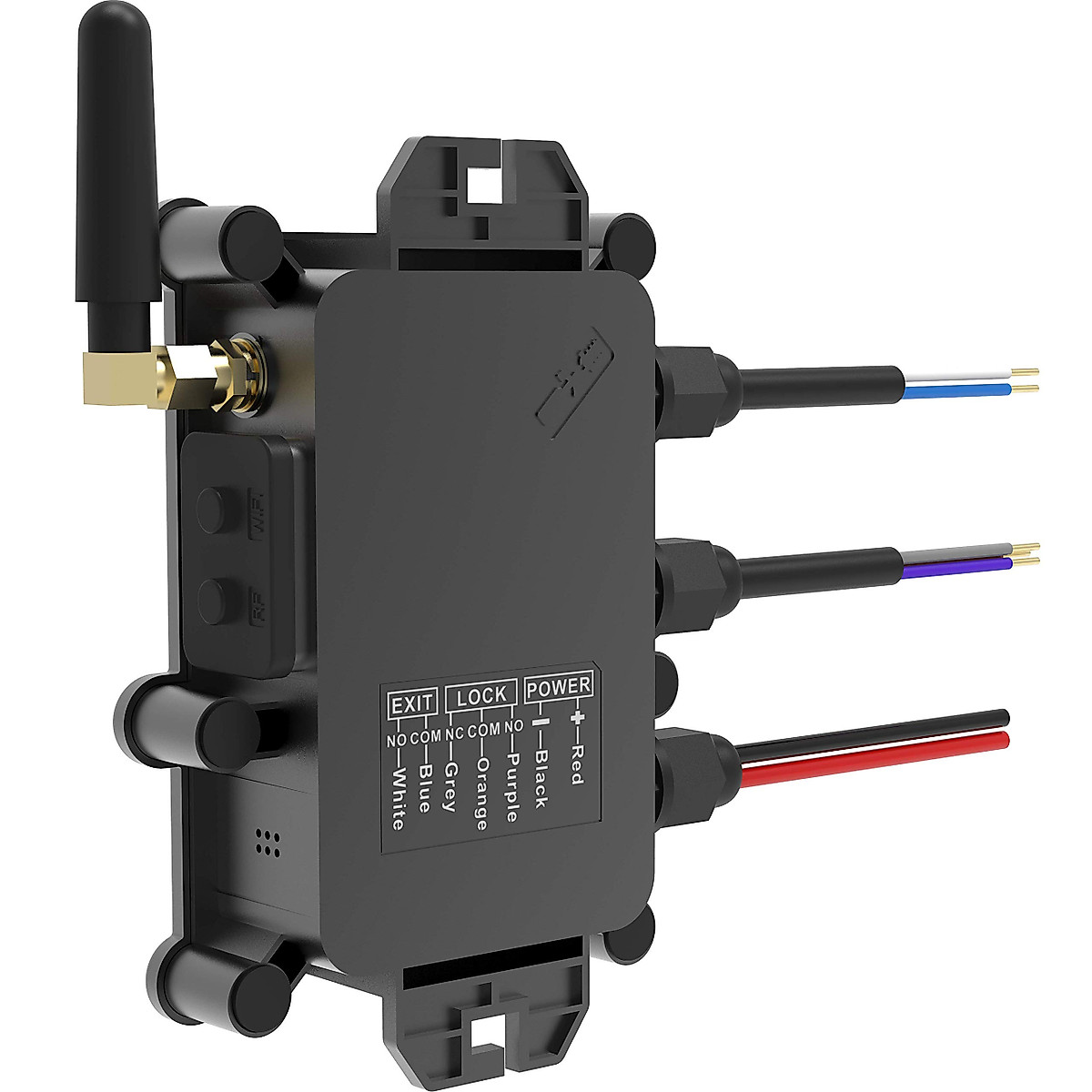 UHPPOTE IP65 Rated Waterproof Outdoor Gate Electric Magnetic Lock Access Control System Kit with Remote Control