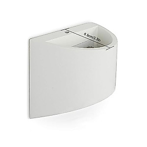 BAUFAS Motion Sensor LED Wall Lighting Sconce, 7W Warm Light Outdoor Waterproof Wall Lamp, Motion Detector Garden/Hallway/Pathway Porch Light