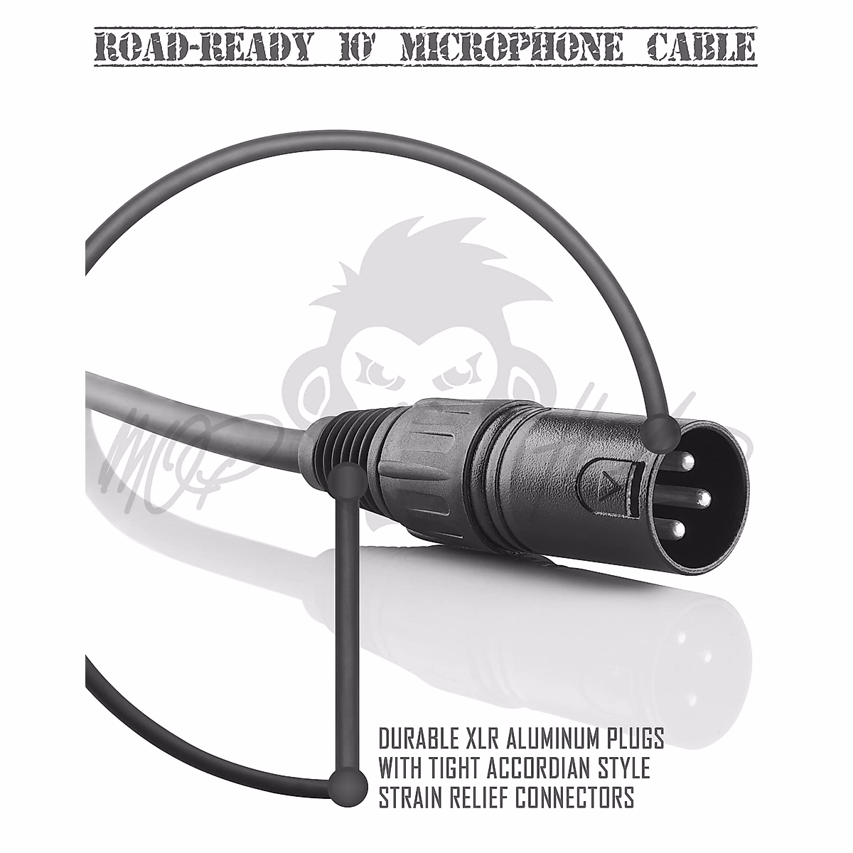 Mackie ProFX22v3 22-Channel Unpowered Mixer USB Bundle with Waveform OEM DAW, 4x Mophead 10-Foot TRS Cable, 4x 10-Foot XLR Cable, 2x 1/4" to 3.5mm Adapter, 10x Cable Ties and Microfiber Cloth
