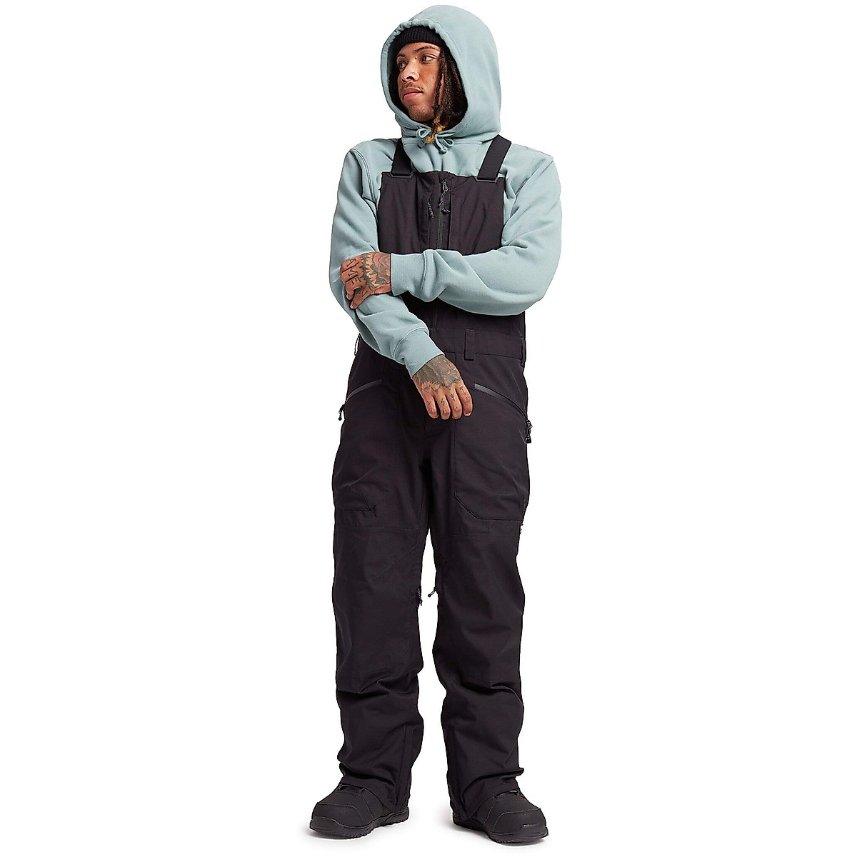 Burton Men's Reserve 2L Bib Pants, True Black, L