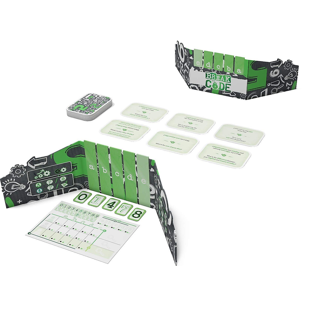 IELLO: Break The Code, Strategy Board Game, Duel or Multiplayer, High Voltage Decoding, Break Your Opponents' Code, 2 to 4 Players, for Ages 10 and Up