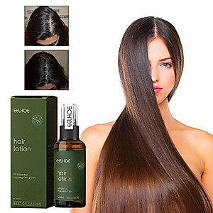 Hair Growth Spray – For Longer, Thicker, Fuller Hair - with Biotin & Caffeine - Hair Growth Products – Paraben Free Growth Serum – All Hair Types – Reverse Hair Loss - for Women & Men