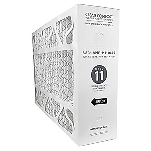 Clean Comfort AMP-M1-1056 - 16" x 25" x 5" Media Air Filter, MERV 11
