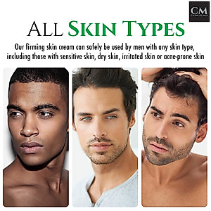 CHAMUEL MEN Daily Face Cream for Men with 2.5% Retinol Anti-Aging Moisturizer for Fine Lines, Dark Spots, and Wrinkles - Overnight Lotion