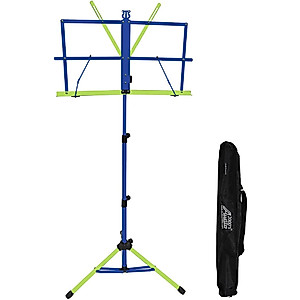 Audio 2000s 60" Height Portable Sheet Music Stand Blue/Green AST4449