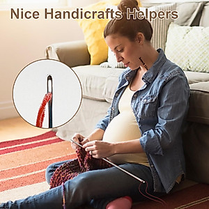 2 PCS 12'' Professional Upholstery Needle, Long Sewing Needles, Long Straight Upholstery Hand Needles, Large Eye Hand Sewing Needles, for Home Upholstery, Carpet, Leather, Canvas Repair Stitching